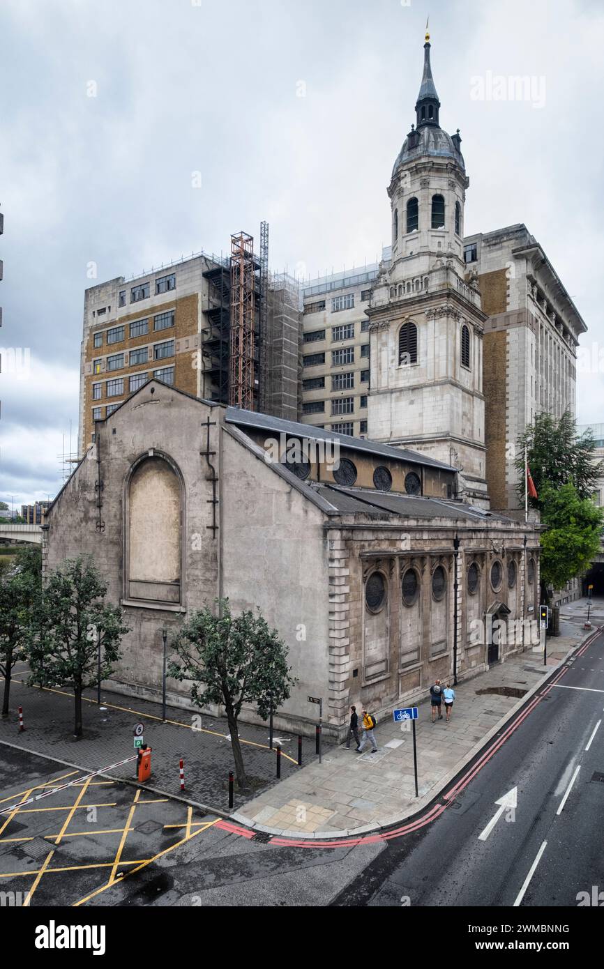 St Magnus The Martyr church, City of London, England Stock Photo - Alamy
