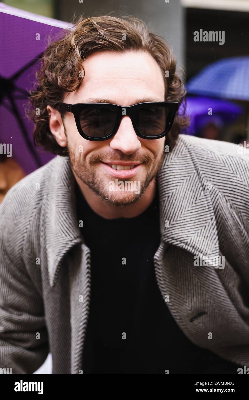 Milan, Italy. 25th Feb, 2024. Women's Fashion Autumn Winter 2024-2025 ...