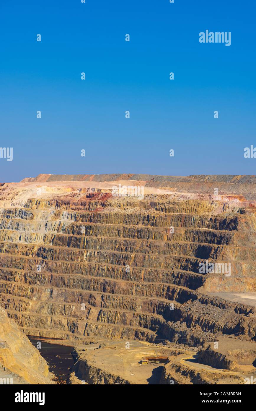 Oldest copper mines in the world, Minas de Riotinto, Spain Stock Photo ...