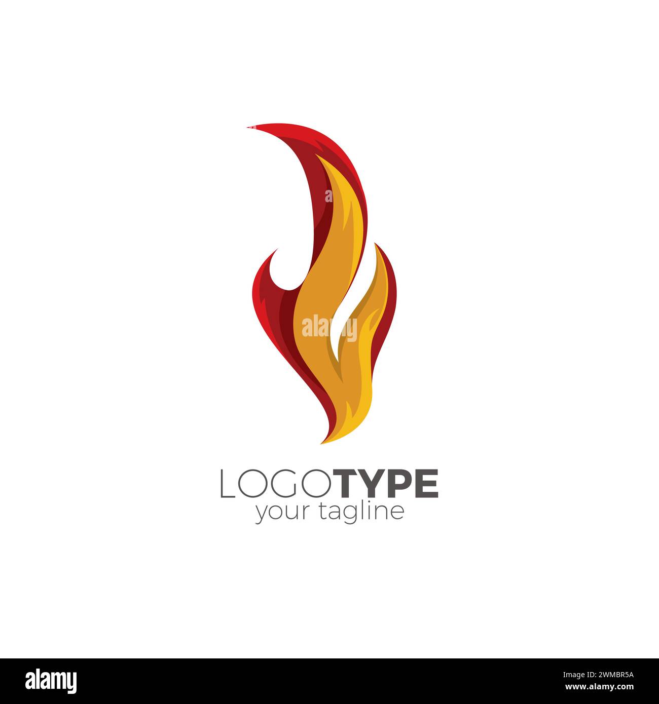 Fire Logo. Flame vector. Fire Icon Stock Vector Image & Art - Alamy