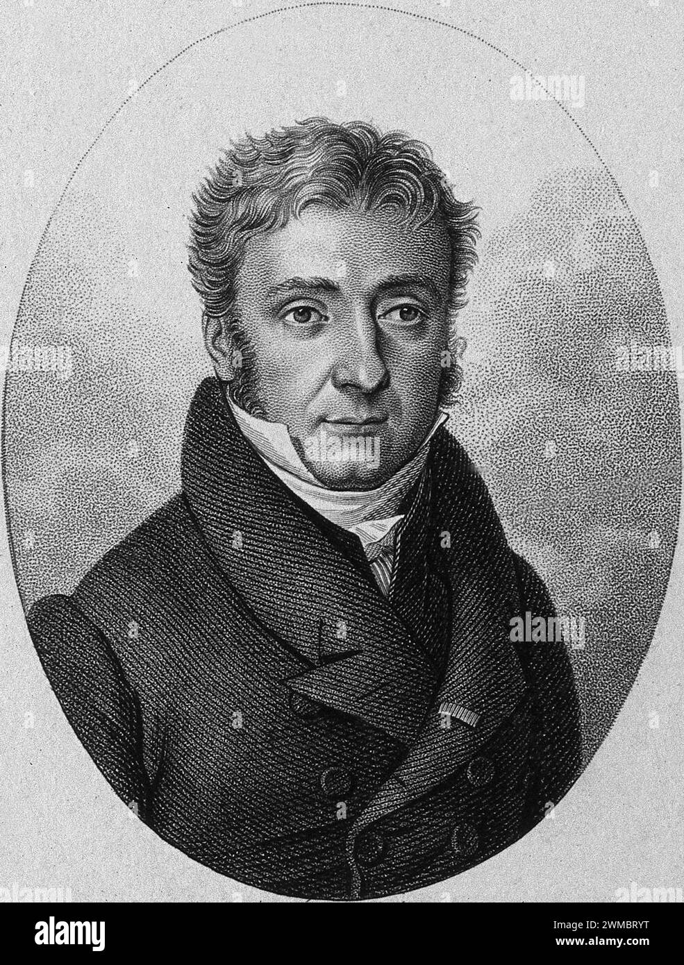 Pierre Dulong, Pierre Louis Dulong (1785 – 1838) French physicist and chemist Stock Photo - Alamy