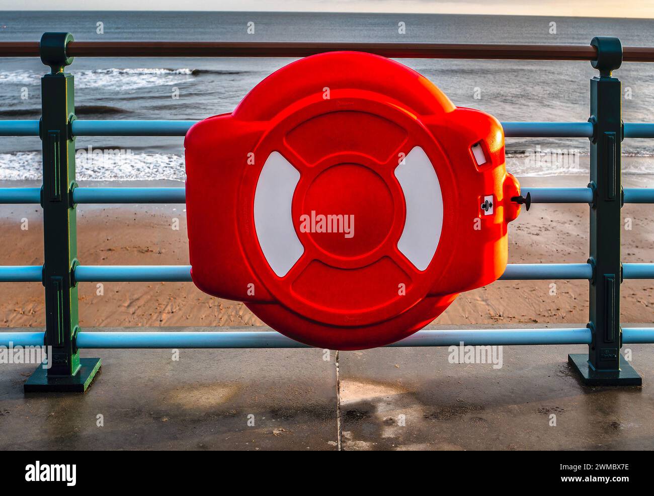 Life preserver on railing hi-res stock photography and images - Alamy