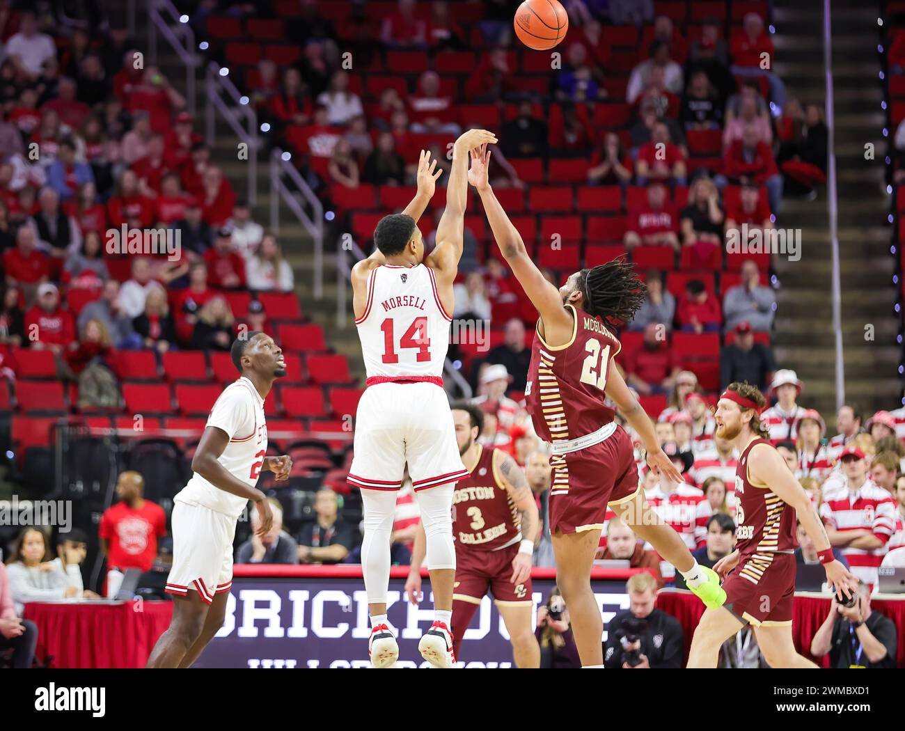 Raleigh, North Carolina, USA. 24th Feb, 2024. North Carolina State ...