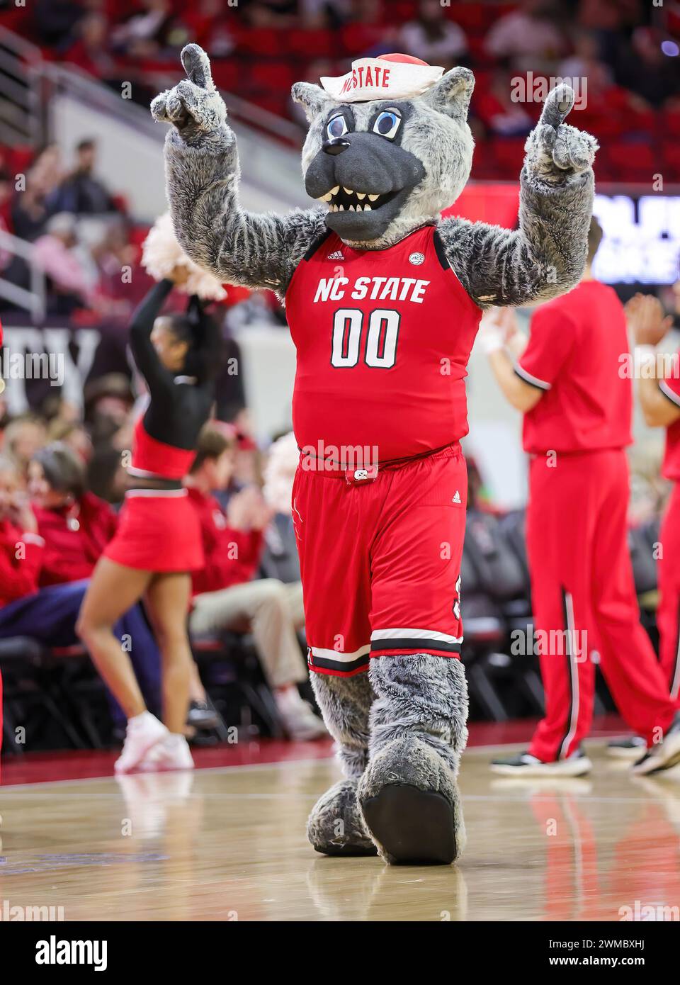 Raleigh, North Carolina, USA. 24th Feb, 2024. North Carolina State ...