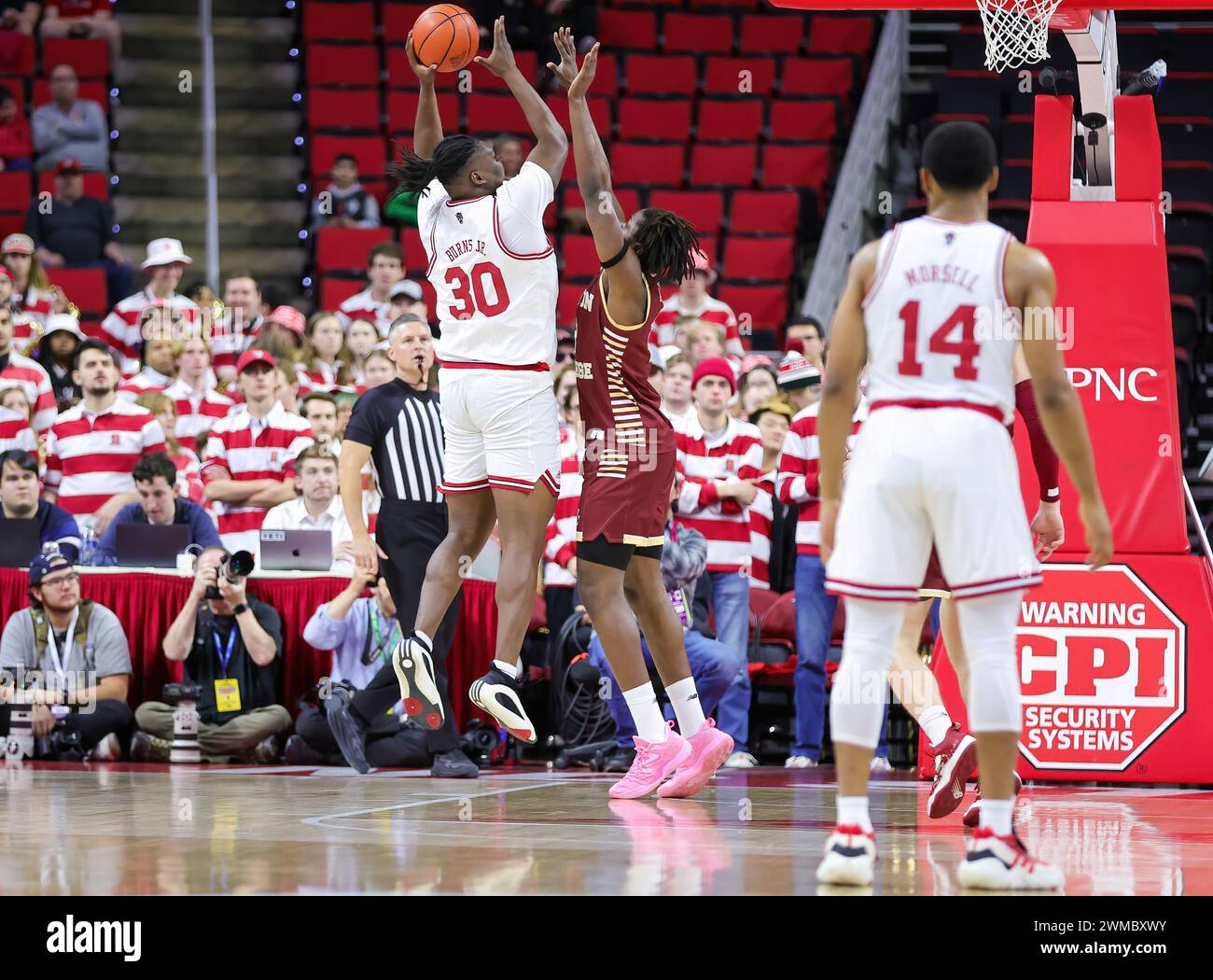 Raleigh, North Carolina, USA. 24th Feb, 2024. North Carolina State ...