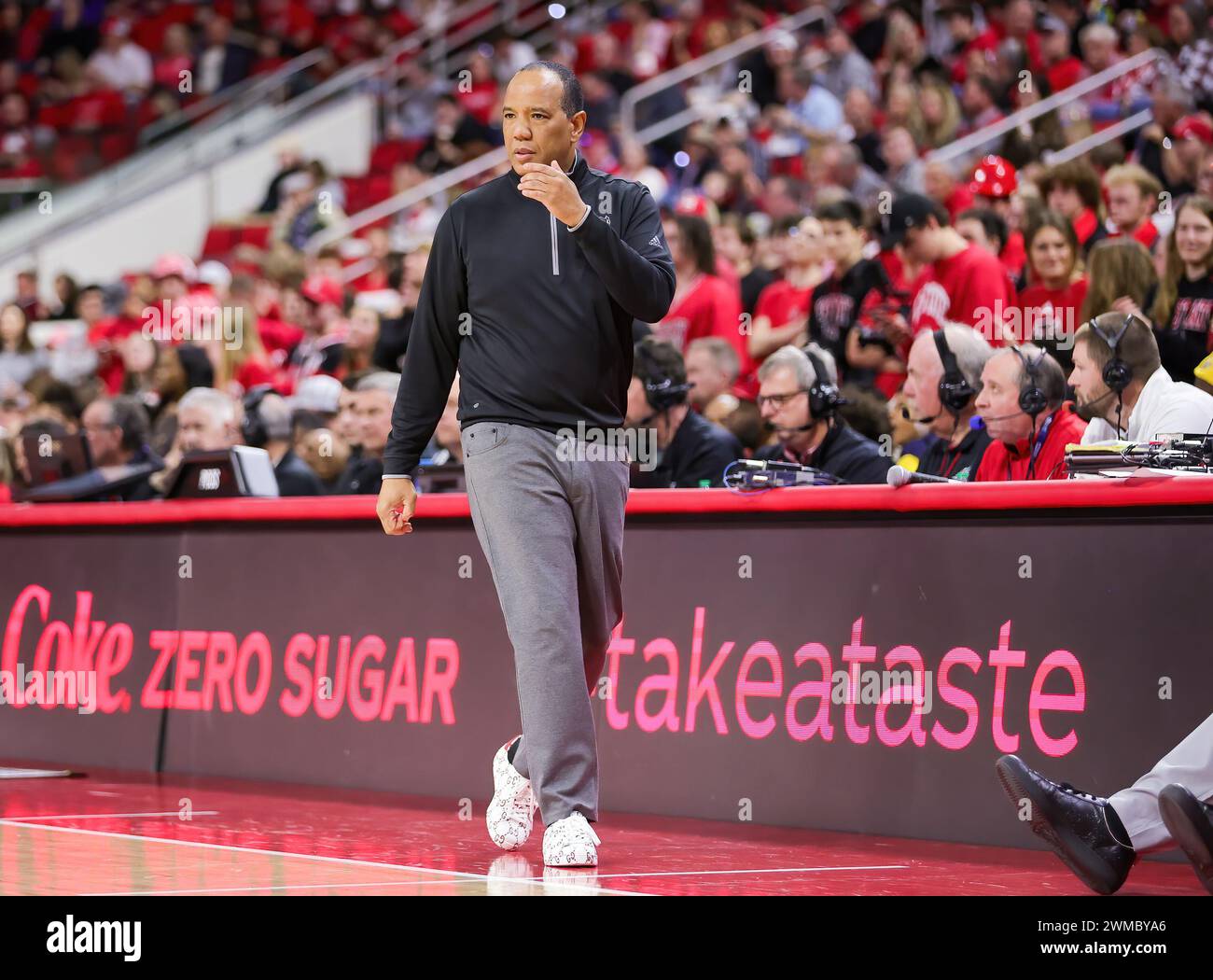 Raleigh, North Carolina, USA. 24th Feb, 2024. North Carolina State ...