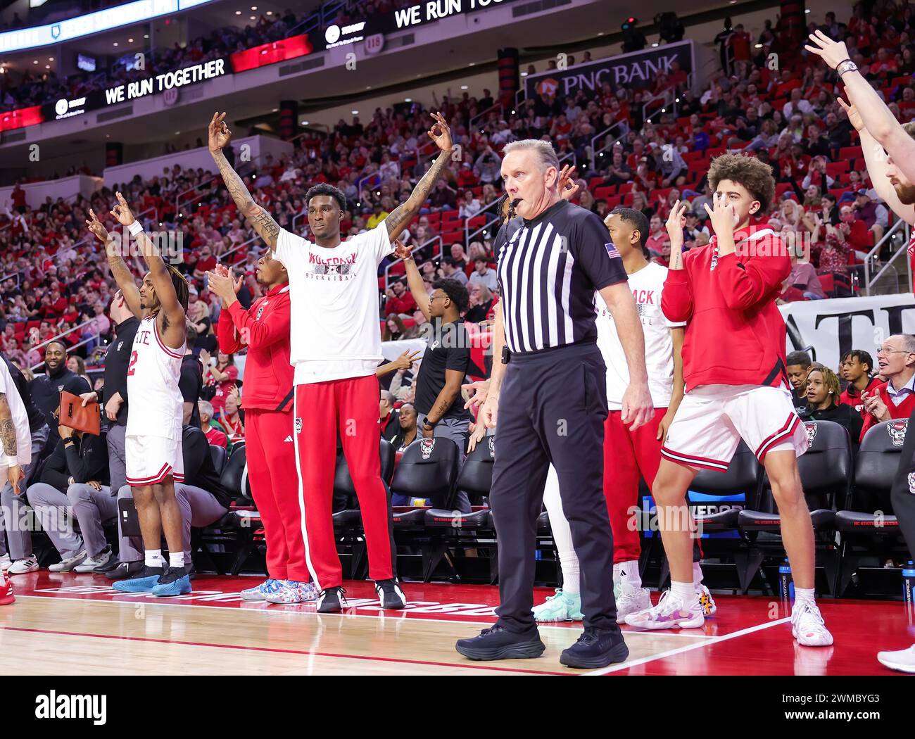 Raleigh, North Carolina, USA. 24th Feb, 2024. North Carolina State ...