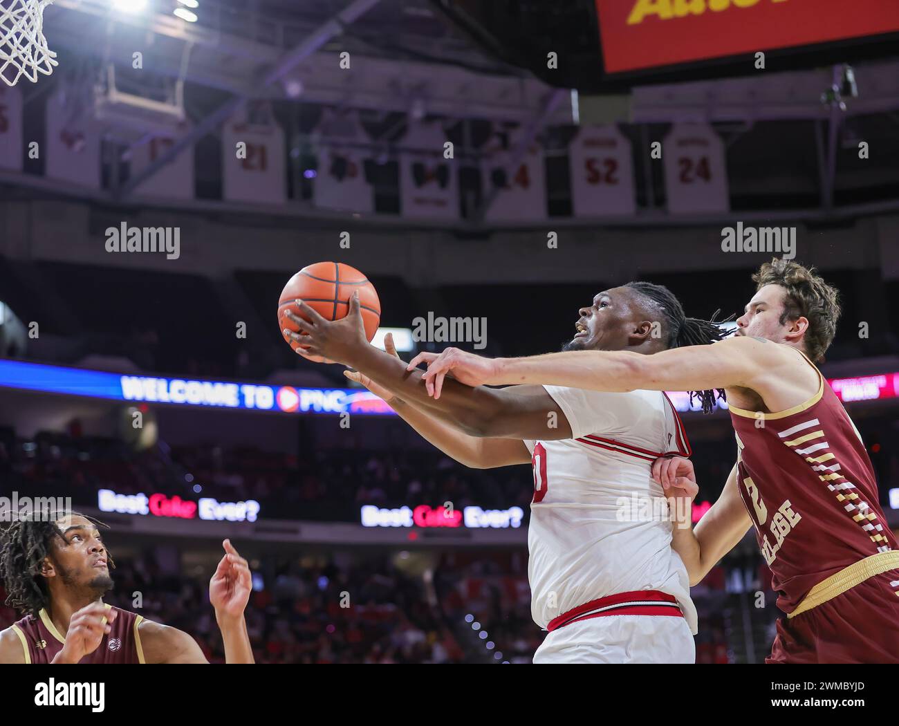 Raleigh, North Carolina, USA. 24th Feb, 2024. North Carolina State ...