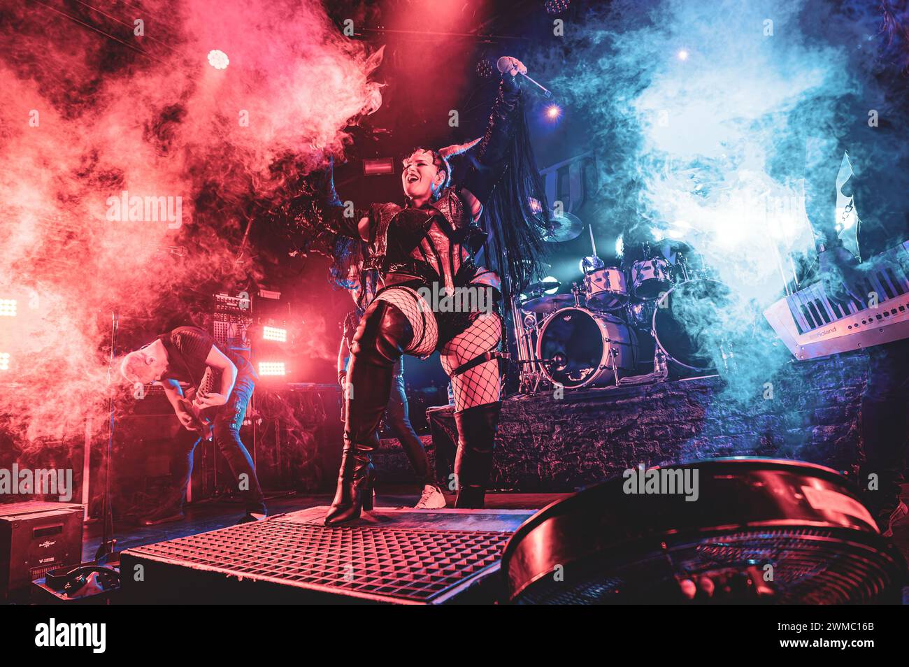 Copenhagen, Denmark. 23rd, February 2024. The Finnish power metal band ...