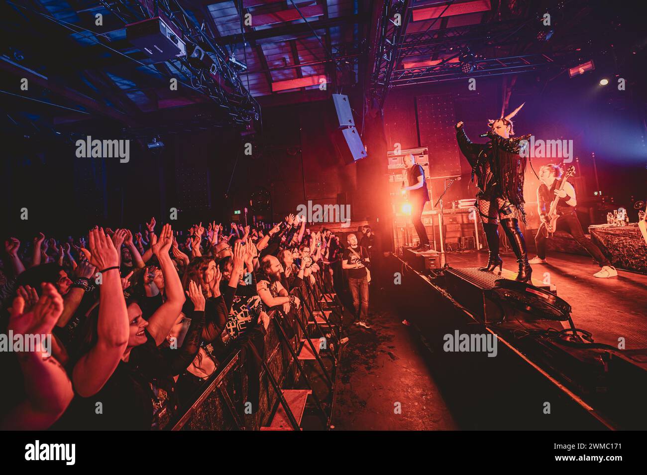Copenhagen, Denmark. 23rd, February 2024. The Finnish power metal band ...