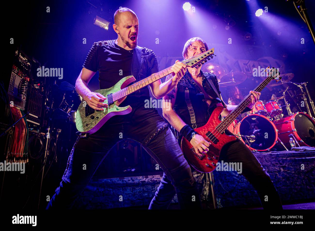 Copenhagen, Denmark. 23rd, February 2024. The Finnish power metal band ...