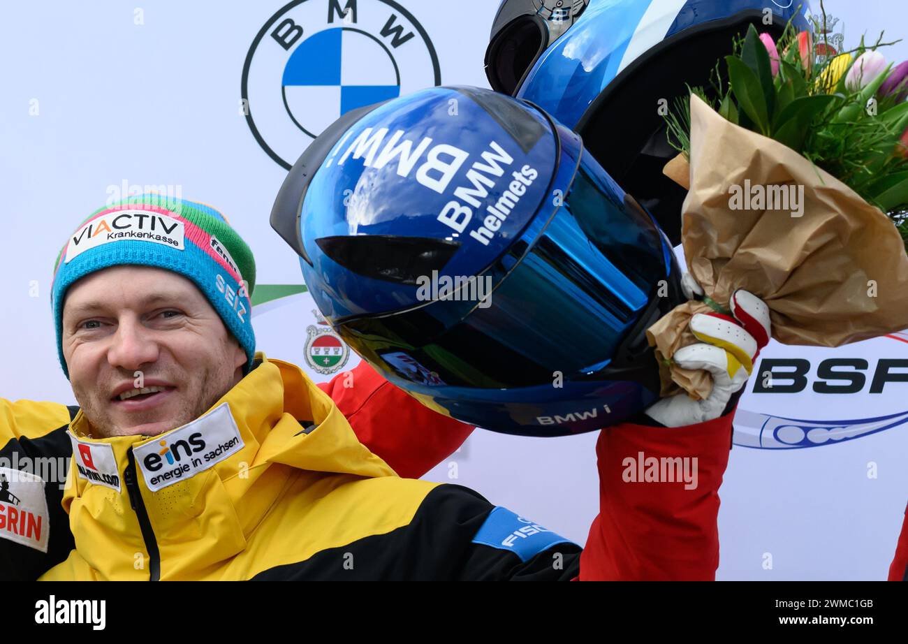 Winterberg, Germany. 25th Feb, 2024. Bobsleigh: World Championships ...
