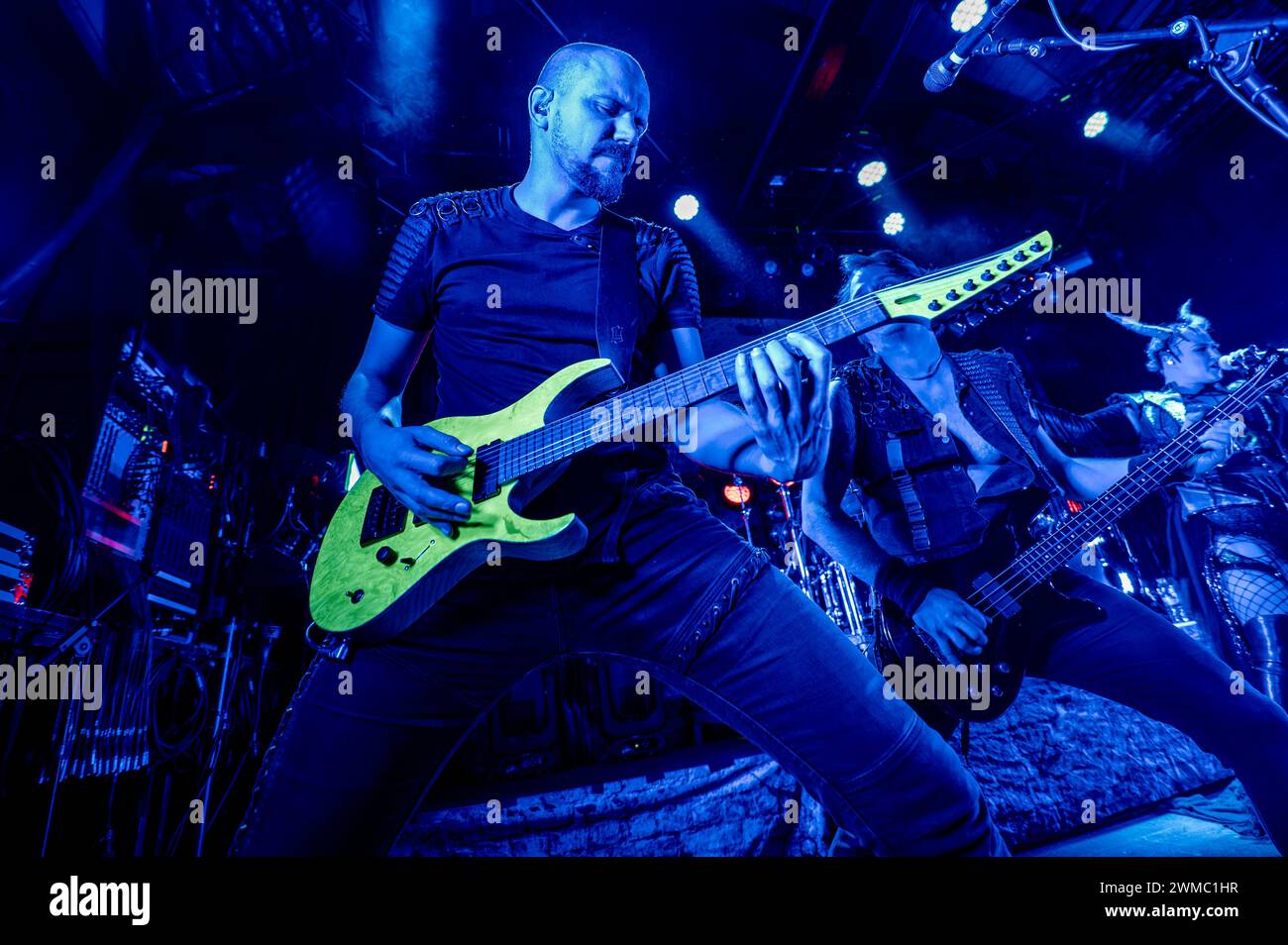 Copenhagen, Denmark. 23rd, February 2024. The Finnish power metal band ...