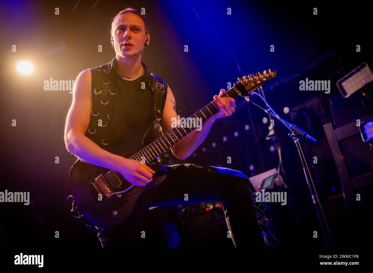 Copenhagen, Denmark. 23rd, February 2024. The Czech power metal band ...