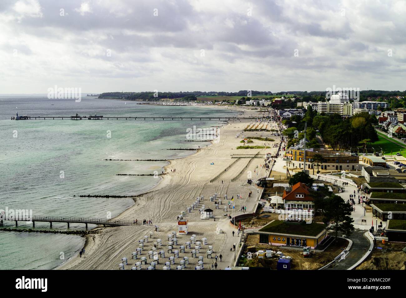 Groemitz is a holiday resort on the German baltic sea Coast Stock Photo ...