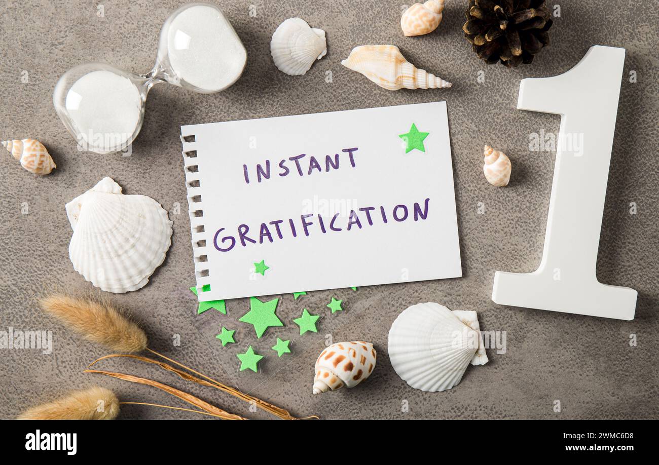 Self gratification hi-res stock photography and images - Alamy