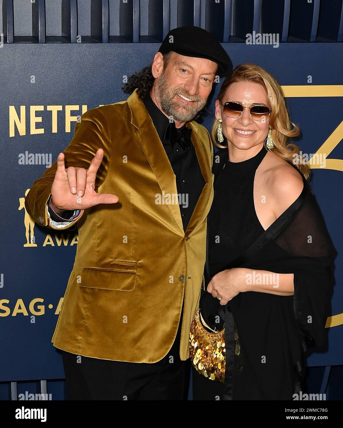 Troy Kotsur, Deanne Bray attend the 30th Annual Screen Actors Guild ...
