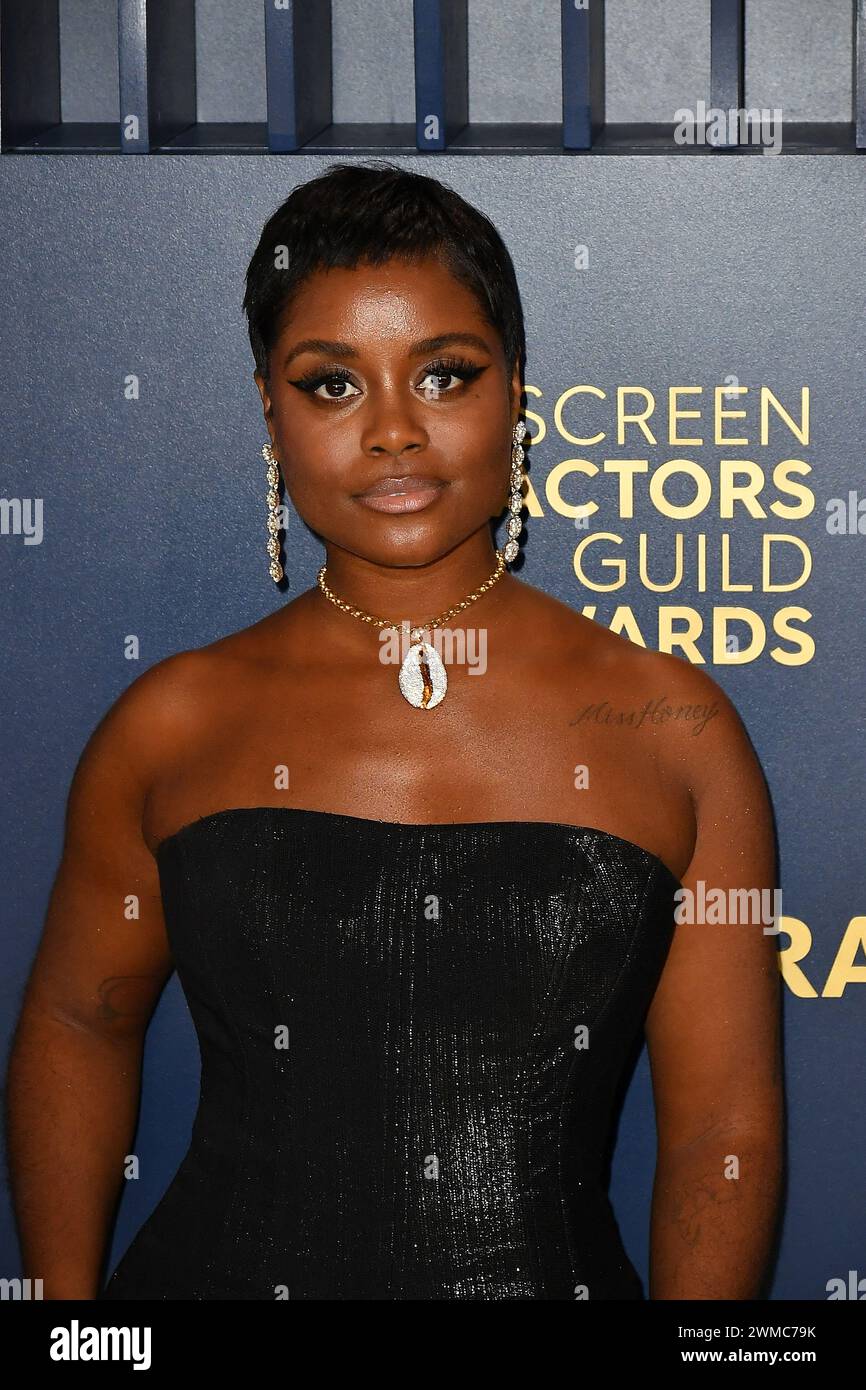 Denée Benton attends the 30th Annual Screen Actors Guild Awards at ...