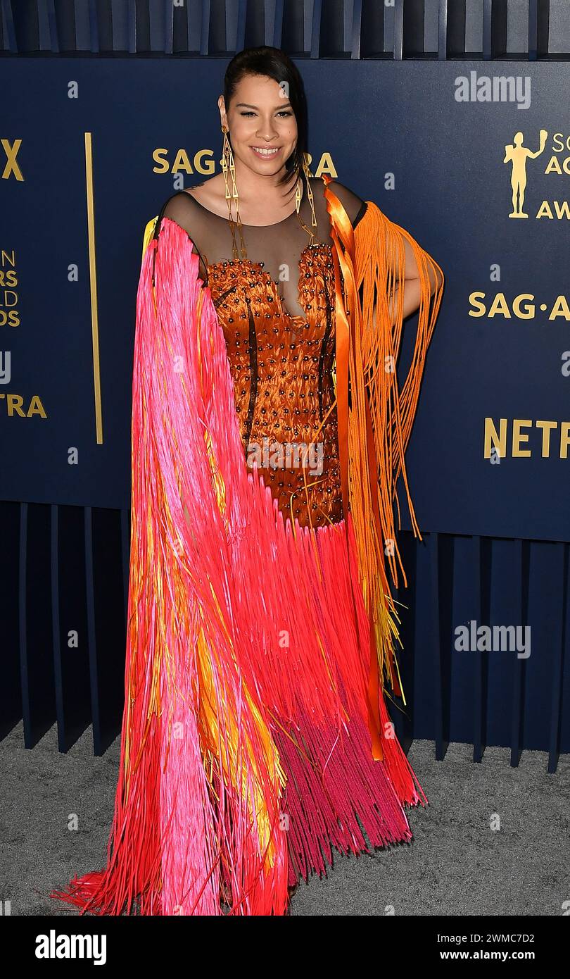 Cara Jade Myers attends the 30th Annual Screen Actors Guild Awards at ...