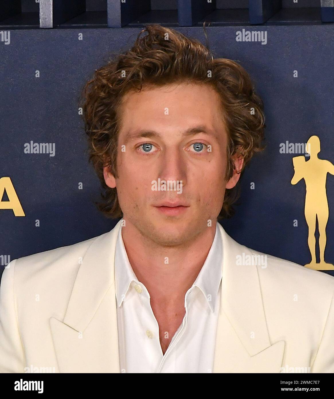 Jeremy Allen White attends the 30th Annual Screen Actors Guild Awards ...