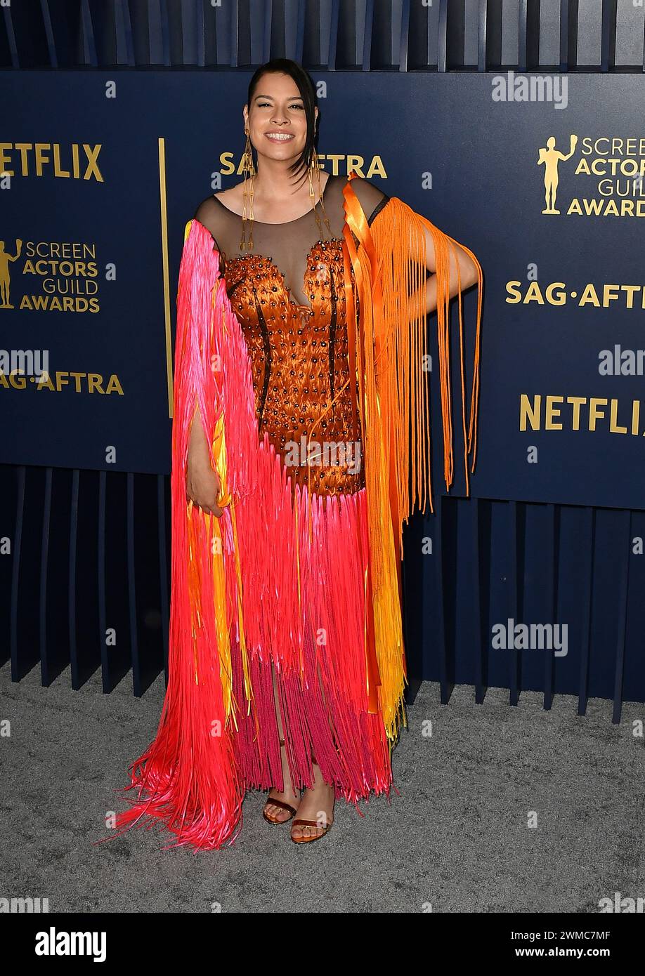 Cara Jade Myers attends the 30th Annual Screen Actors Guild Awards at ...