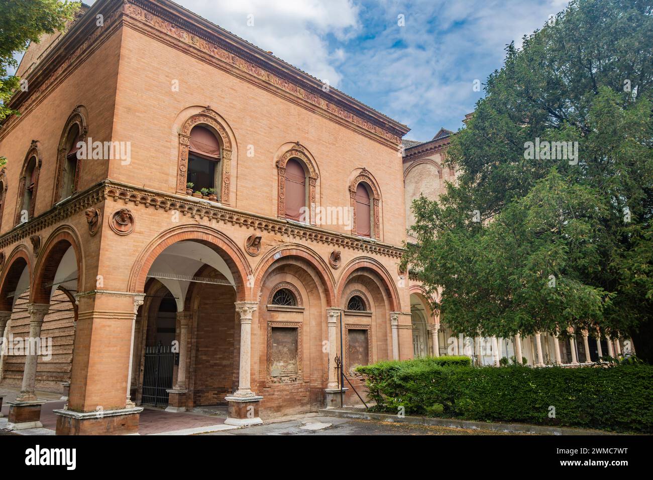 Ferrara, Emilia Romagna, Italy. The monumental Ferrara Charterhouse ...