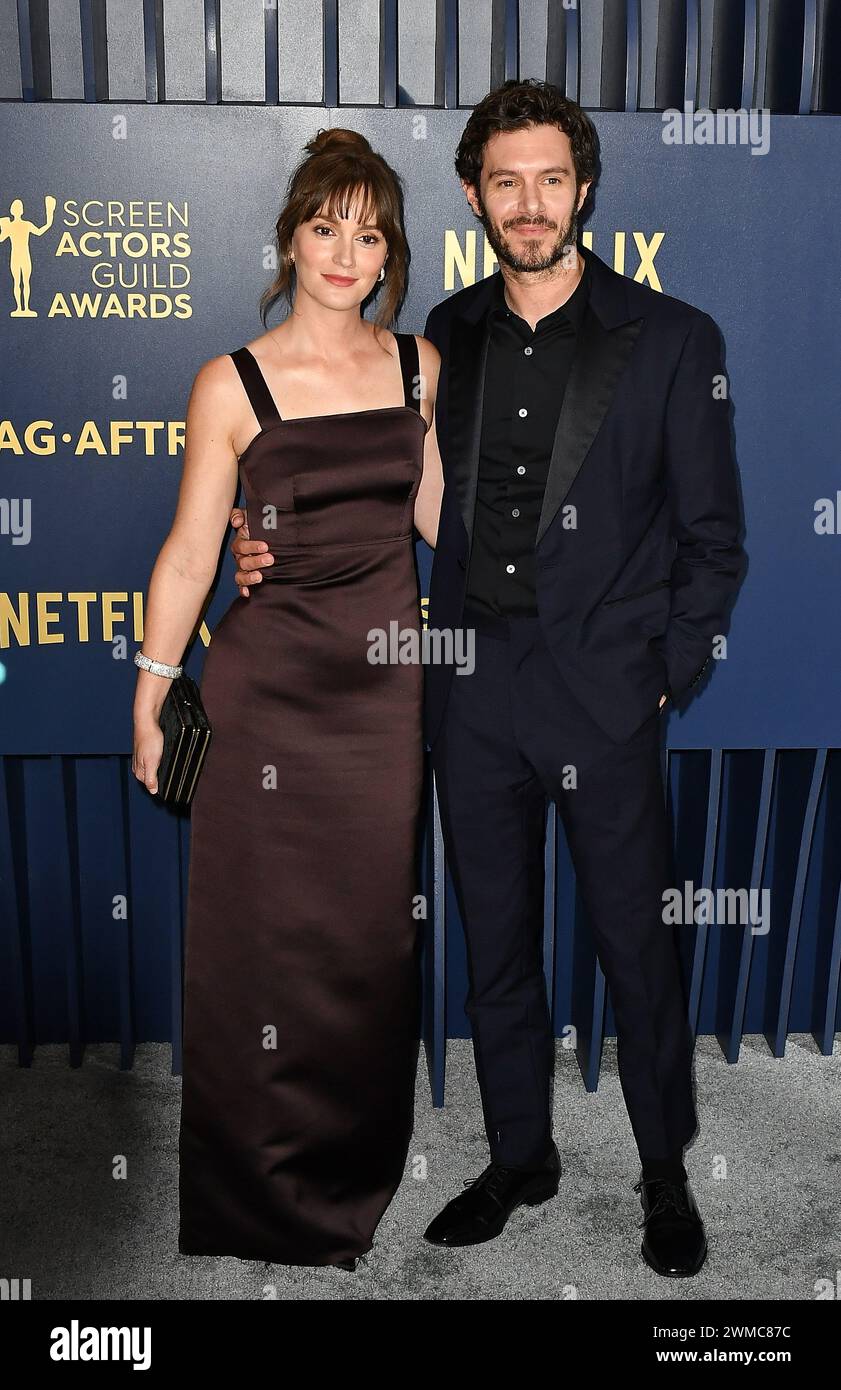 Leighton Meester, Adam Brody attend the 30th Annual Screen Actors Guild ...