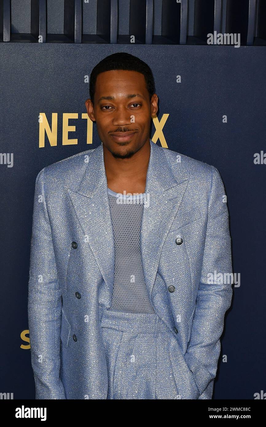 Tyler James Williams attends the 30th Annual Screen Actors Guild Awards ...