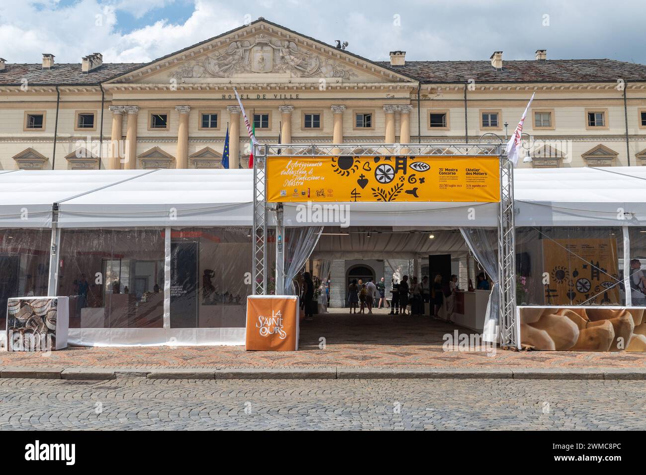 The pavilion of the 70th Exhibition-Competition of Traditional ...