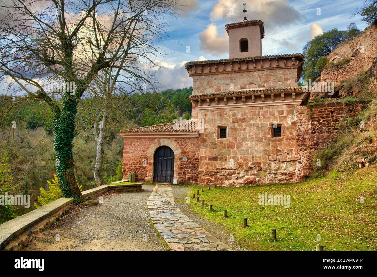 Suso Monastery. San Millan de la Cogolla. La Rioja. Spain Stock Photo ...