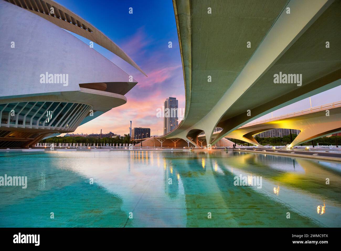 CAC. Architect Santiago Calatrava, Ciudad de las Artes y de las ...