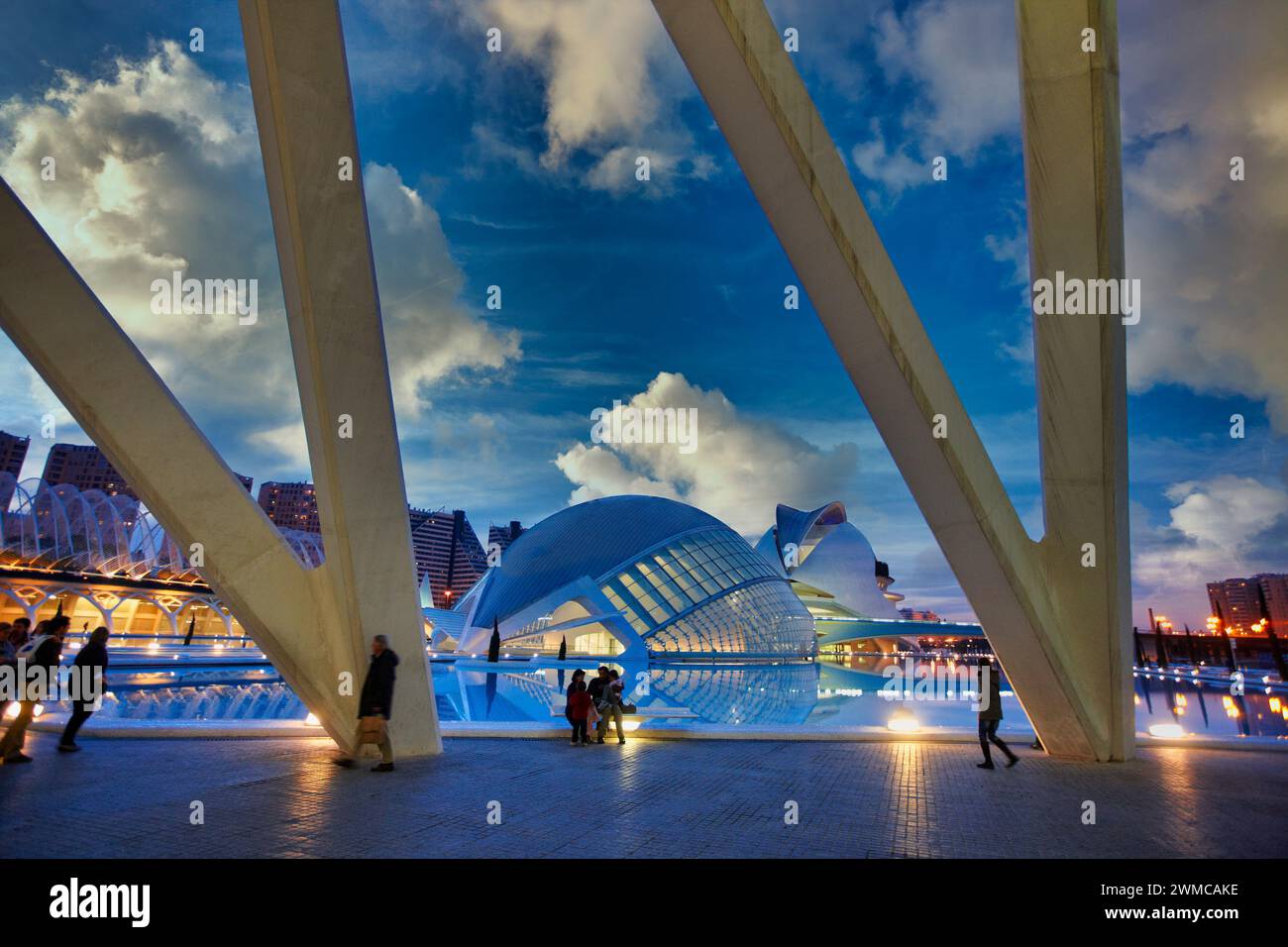 Palacio de las artes y las ciencias hi-res stock photography and images ...