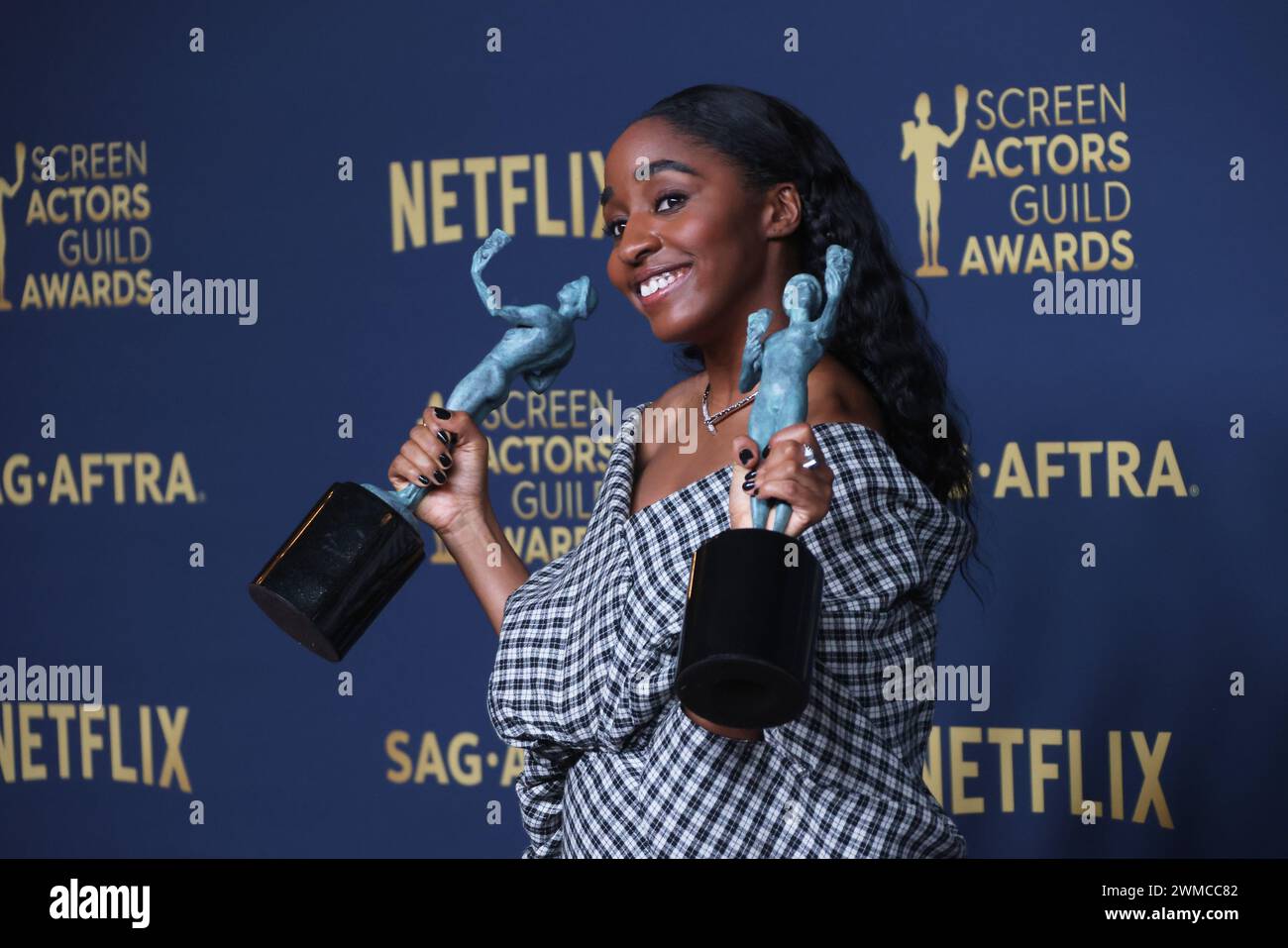 Los Angeles, USA. 25th Feb, 2024. LOS ANGELES, CALIFORNIA - FEBRUARY 24 ...