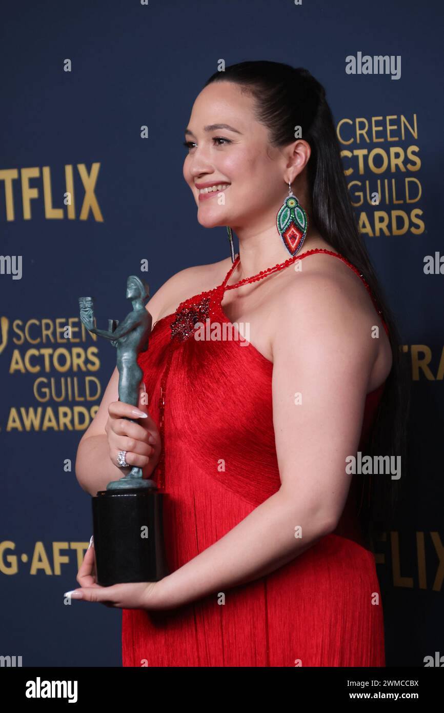 Los Angeles, USA. 25th Feb, 2024. LOS ANGELES, CALIFORNIA - FEBRUARY 24 ...