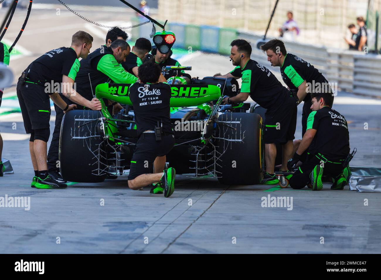 MANAMA, BAHRAIN, Bahrain International Circuit, 22.Feb.2024: Zhou ...