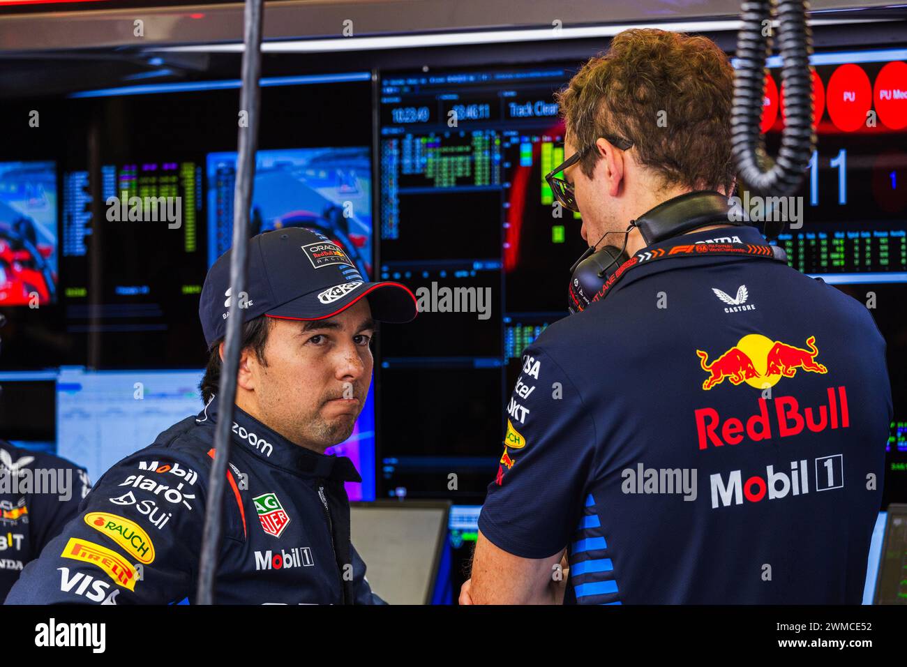 MANAMA, BAHRAIN, Bahrain International Circuit, 22.Feb.2024: Sergio ...