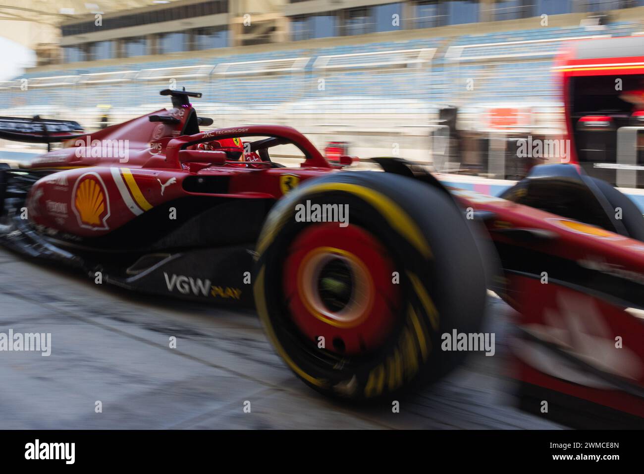 MANAMA, BAHRAIN, Bahrain International Circuit, 22.Feb.2024: Charles ...