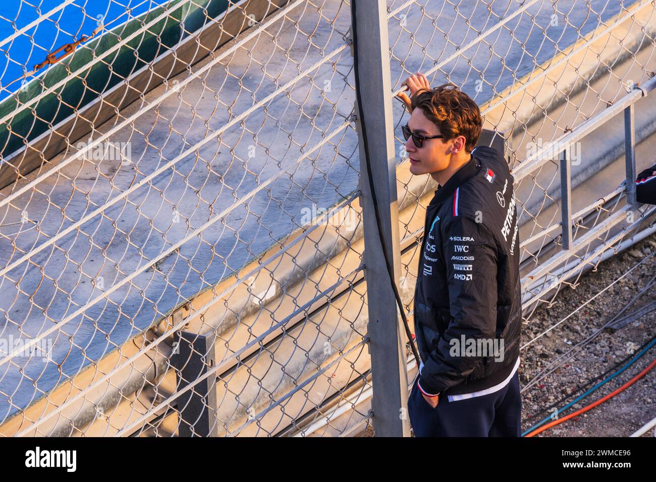 Mercedes amg f1 george russell hi-res stock photography and images - Alamy