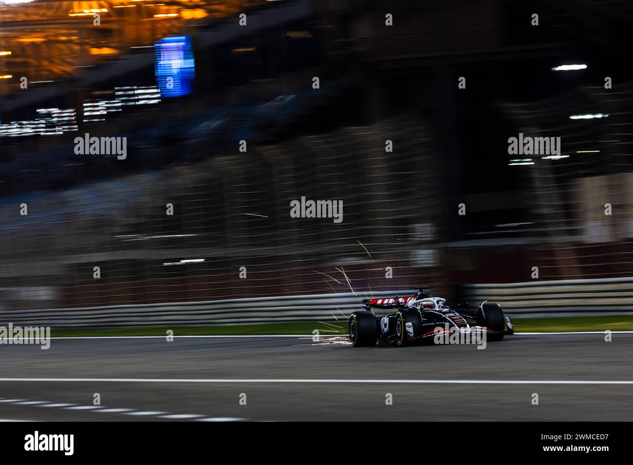 MANAMA, BAHRAIN, Bahrain International Circuit, 22.Feb.2024: Kevin Magnussen of Denmark and ...