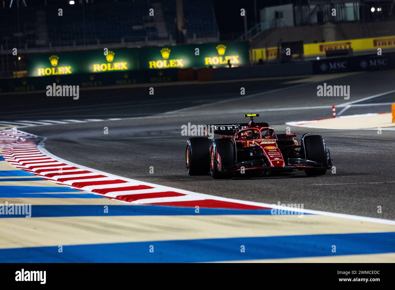 MANAMA, BAHRAIN, Bahrain International Circuit, 22.Feb.2024: Carlos ...