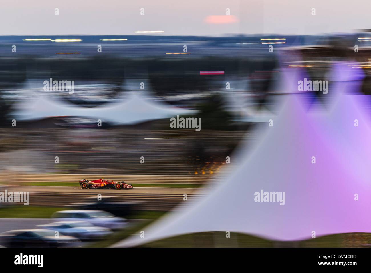 MANAMA, BAHRAIN, Sakhir circuit, 22.Feb.2024: Carlos Sainz Jr of Spain ...