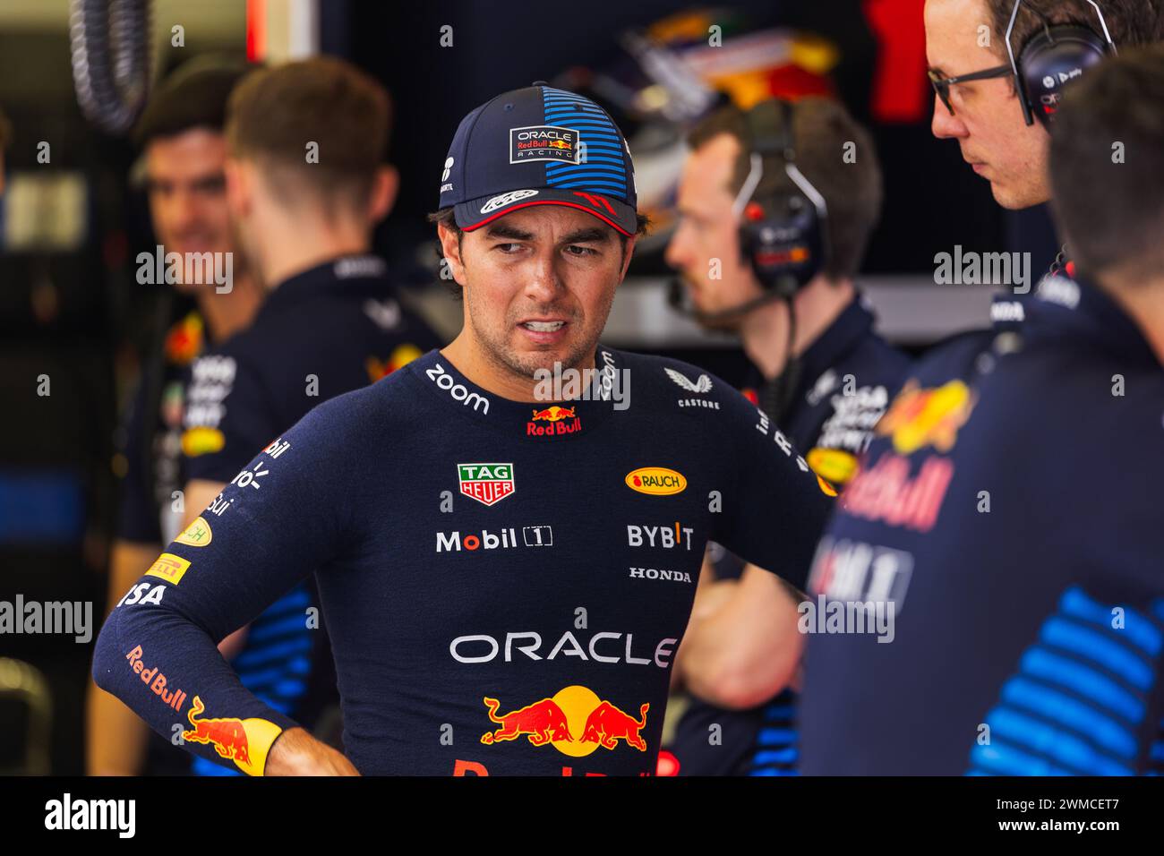 MANAMA, BAHRAIN, Bahrain International Circuit, 23.Feb.2024: Sergio ...