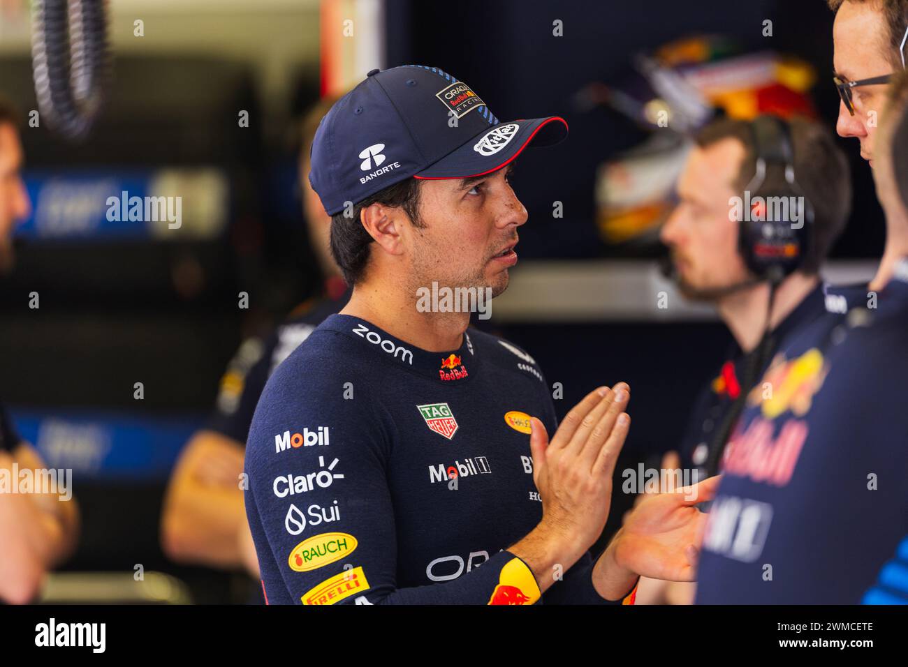 MANAMA, BAHRAIN, Bahrain International Circuit, 23.Feb.2024: Sergio ...