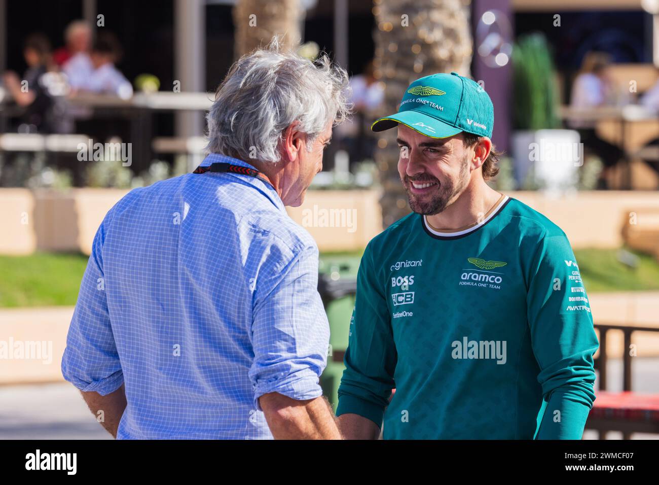 MANAMA, BAHRAIN, Bahrain International Circuit, 23.Feb.2024: Fernando ...