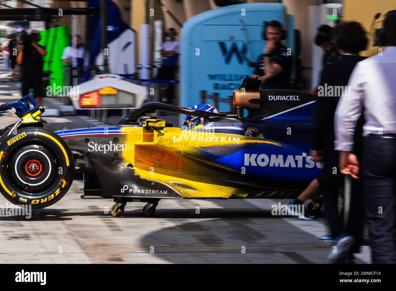 MANAMA, BAHRAIN, Bahrain International Circuit, 23.Feb.2024: Alexander ...