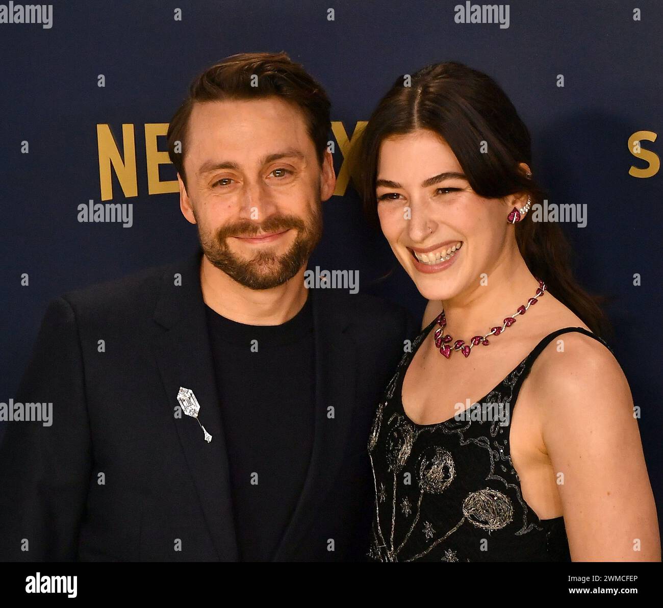 Kieran Culkin, Jazz Charton attends the 30th Annual Screen Actors Guild ...