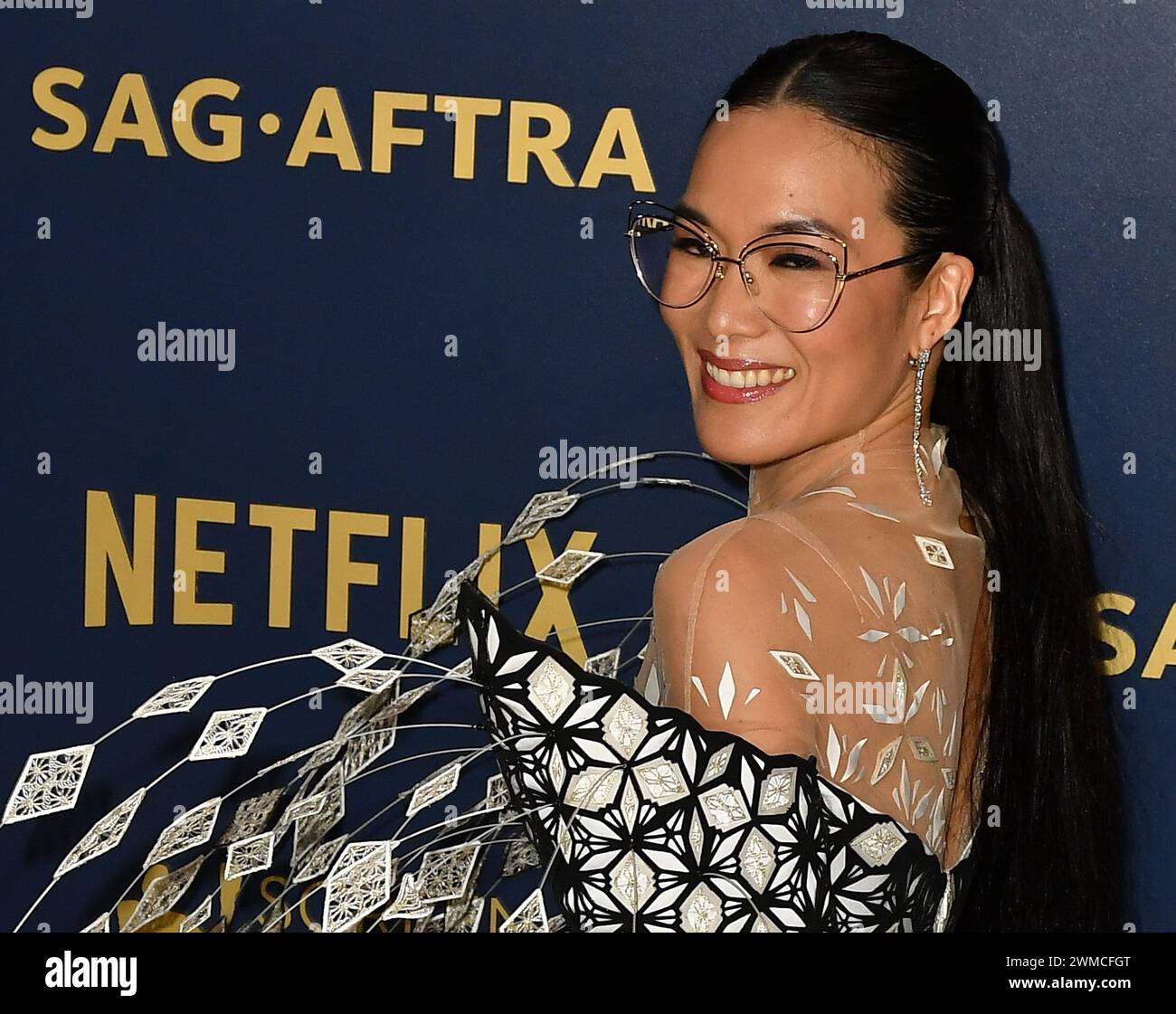 Ali Wong attends the 30th Annual Screen Actors Guild Awards at Shrine ...