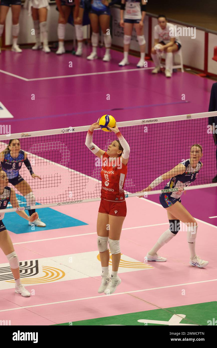 Busto Arsizio, Italy, Sunday 25th February, 2024. Jennifer Boldini ...