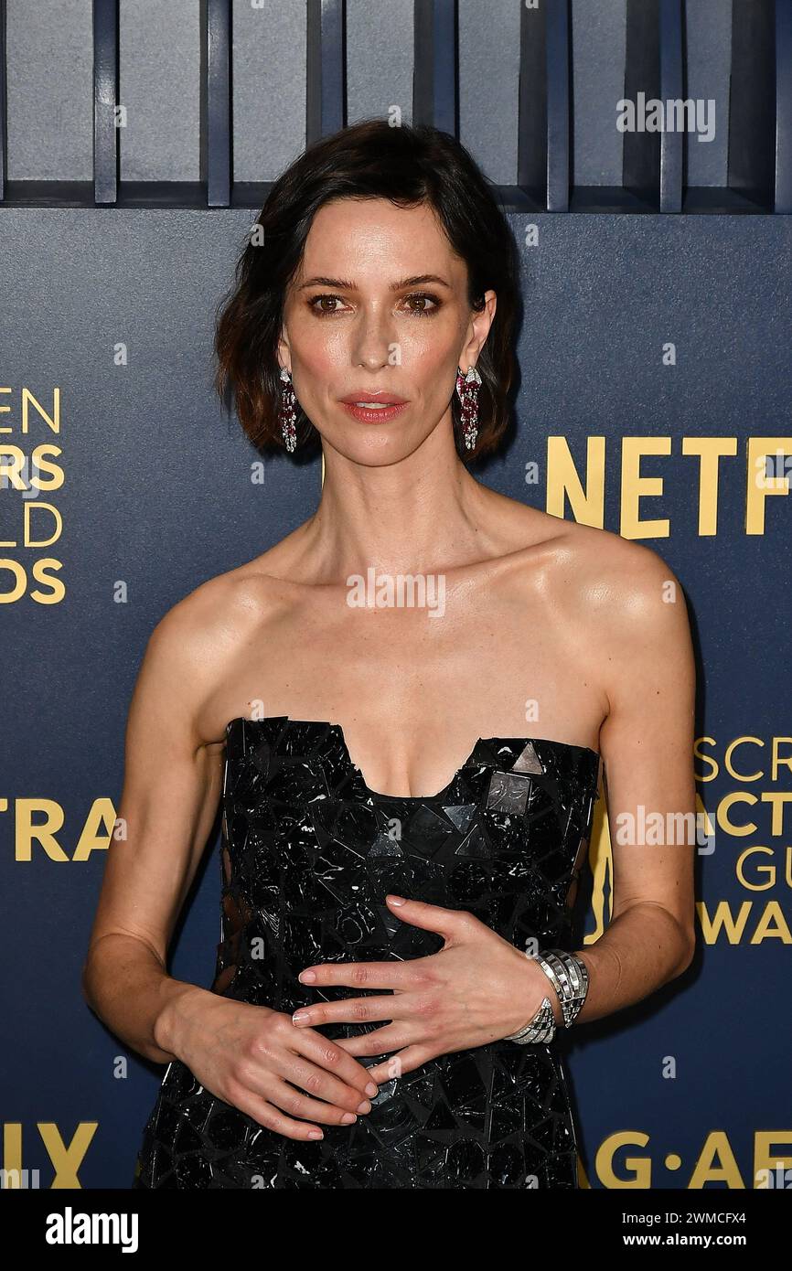Rebecca Hall attends the 30th Annual Screen Actors Guild Awards at ...