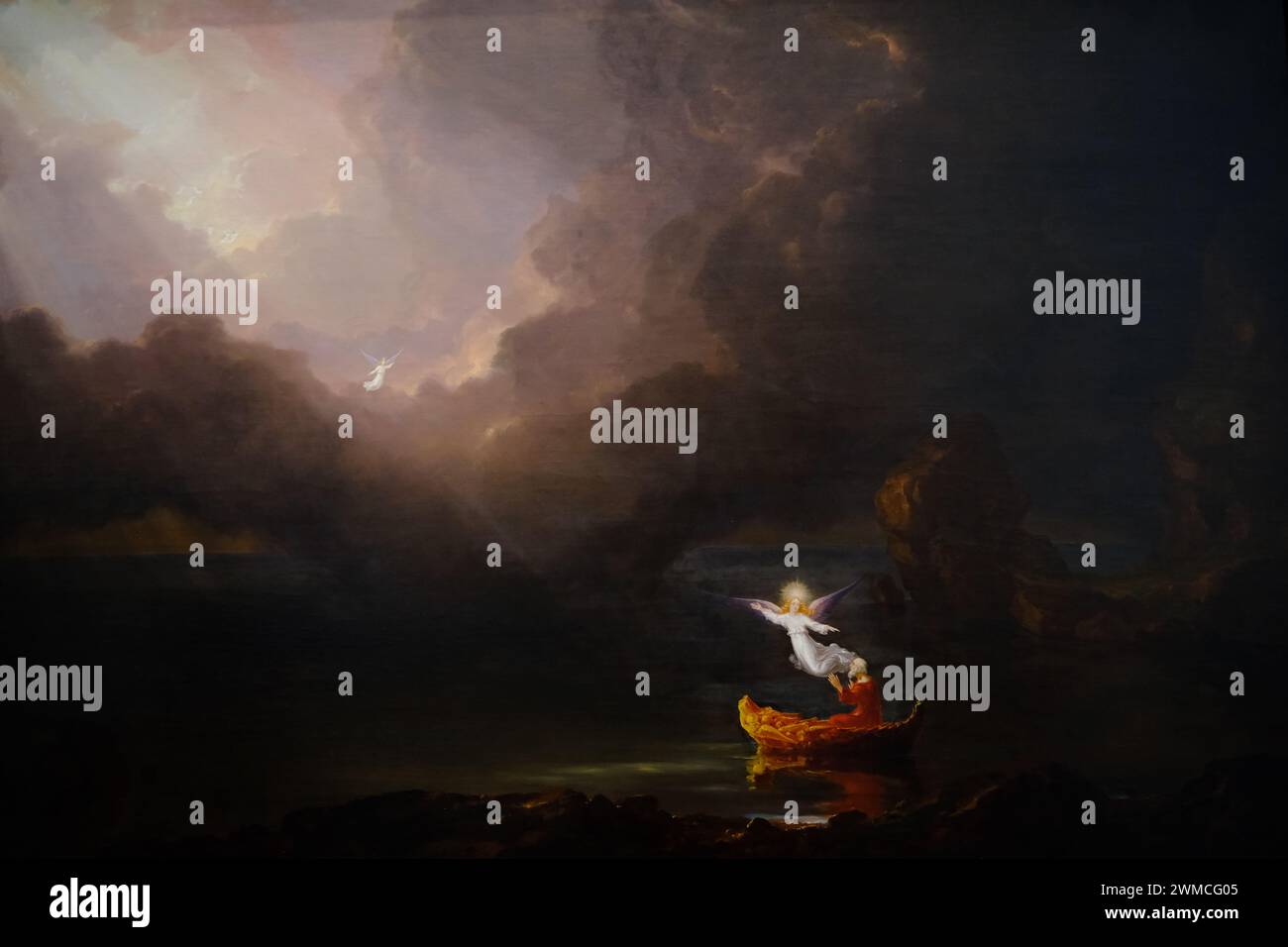 The Voyage of Life: Old Age by Thomas Cole display in National Gallery ...